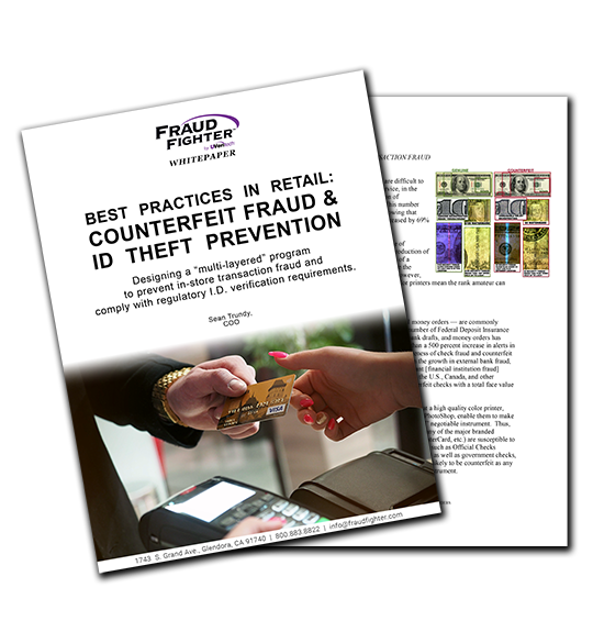 Retail Best Practices: Counterfeit Fraud & ID Theft Prevention | Whitepaper